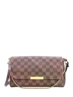 LOUIS VUITTON Favorite Handbag Damier Mm Crossbody Bag - Brown