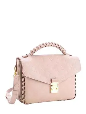 LOUIS VUITTON Louis Vuitton Monogram Empreinte Braided Handle Pochette Metis Crossbody Bag