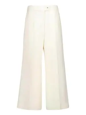 Valentino Garavani Pressed Crease Trousers - Neutrals