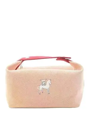 Hermès Bride A Brac Gm Toile H Mini Bag - Neutrals