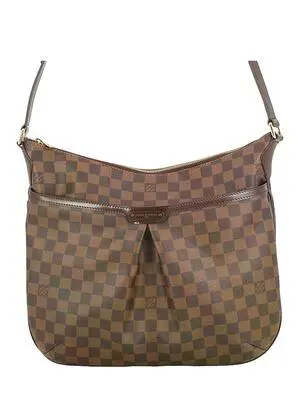 LOUIS VUITTON Damier Ebene Bloomsbury Gm Crossbody Bag - Brown