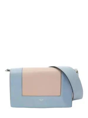Celine 2000s Medium Frame Shoulder Bag - Blue