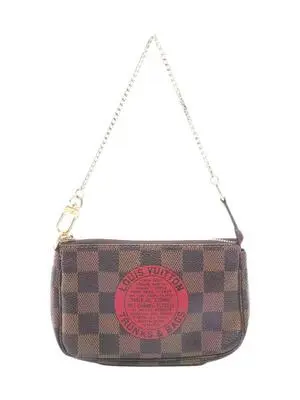 LOUIS VUITTON Damier Ebene T&b Shoulder Bag - Brown