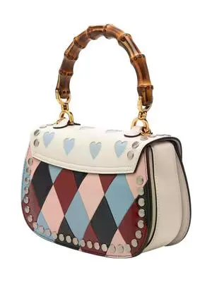 Gucci Livelight Bamboo Top Handle Bag - Multicolour