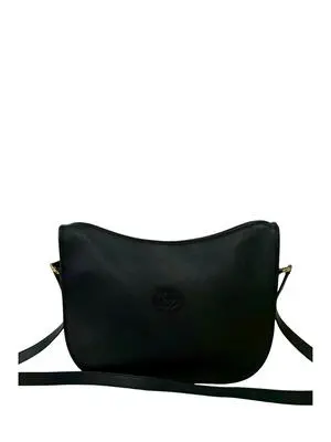 Gucci 20th Century Calfskin Interlocking G Crossbody Bag - Black
