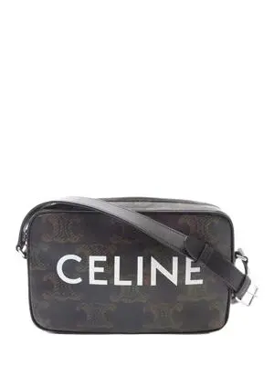 Celine Triomphe Messenger Bag - Black