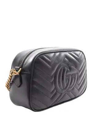 Gucci Marmont Shoulder Bag - Black