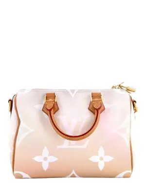 LOUIS VUITTON Speedy Bandouliere 25 Monogram Giant Satchel - Neutrals