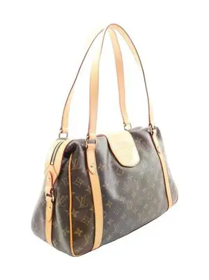 LOUIS VUITTON Pm Stresa Shoulder Bag - Brown