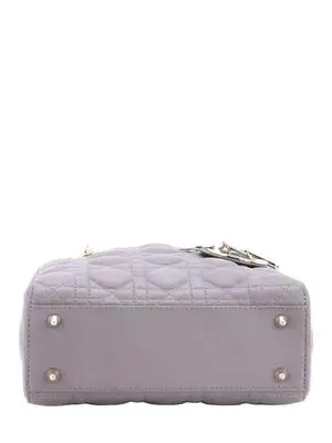 Dior Lady Satchel Bag - Grey