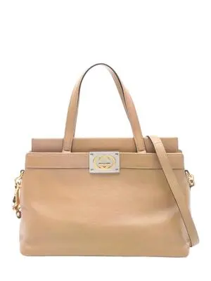 Gucci Interlocking G Tote Bag - Neutrals