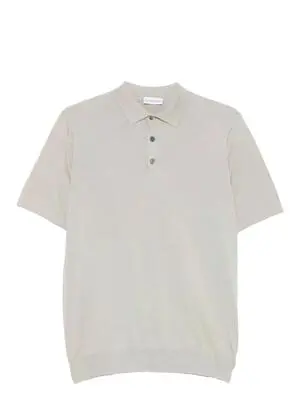 ÉPHÉMÈRE Short-sleeve Polo Shirt - Grey
