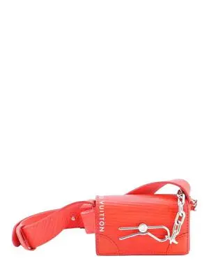 LOUIS VUITTON Epi Leather Micro Crossbody Bag - Red