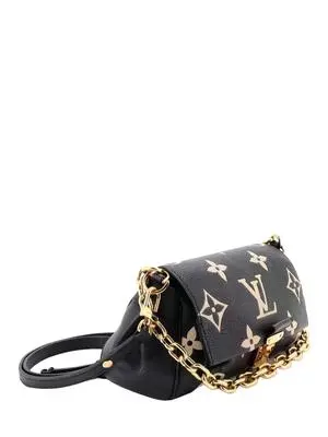 LOUIS VUITTON Favorite Nm Handbag Monogram Empreinte Giant - Black