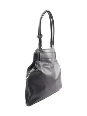 Prada Softy Shoulder Bag - Black