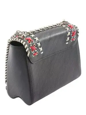 LOUIS VUITTON 2016 Twist Mm Epi Shoulder Bag - Black