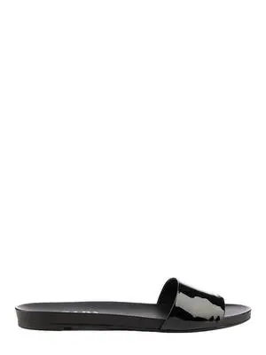 Prada Glossed Slide Slippers - Multicolor