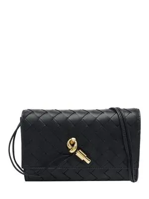 Bottega Veneta BOTTEGA VENETA Andiamo Pouch On Strap Black