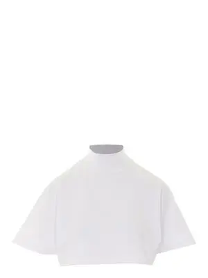 Alaïa Highneck T-shirt - White