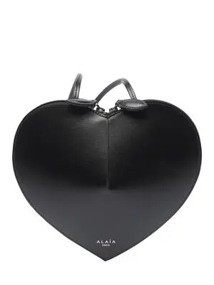 Alaïa Le Coeur Crossbody Bag - Black