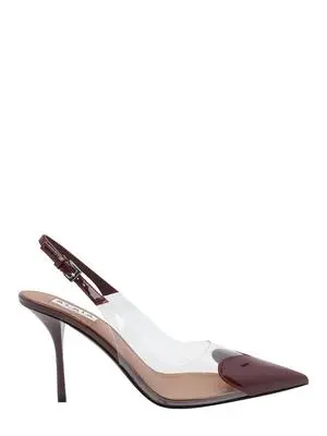 Alaïa Le Coeur Slingback Pumps - Red