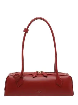 Alaïa ALAIA Medium Le Teckel Shoulder Bag Red