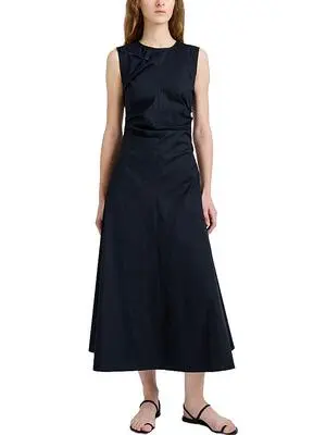Proenza Schouler White Label Anoushka Midi Dress - Black
