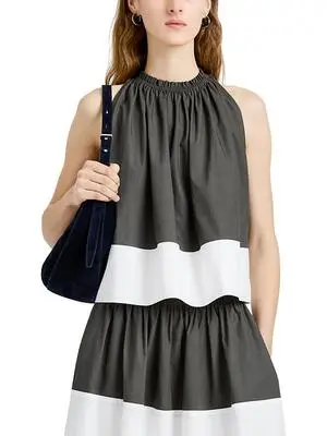 Proenza Schouler White Label Esme Top - Willow/white