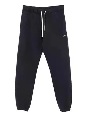 AUTRY Logo Embroidered Drawstring Track Pants - Blue