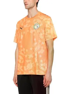 PUMA X Salehe Bembury X Senegal Logo-patch T-shirt - Orange