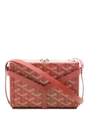 Goyard Minaudière Trunk Shoulder Bag - Red