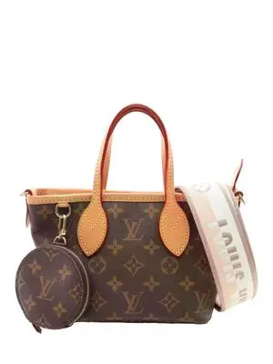 LOUIS VUITTON Neverfull Bb Monogram Tote Bag - Brown