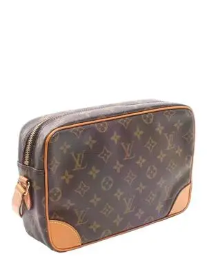 LOUIS VUITTON Monogram Trocadero 27 Shoulder Bag - Brown