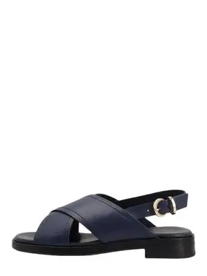 FRAU Crossover Strap Sandals - Blue