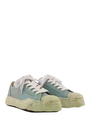 Mihara Yasuhiro Hank Leather Sneakers - Blue