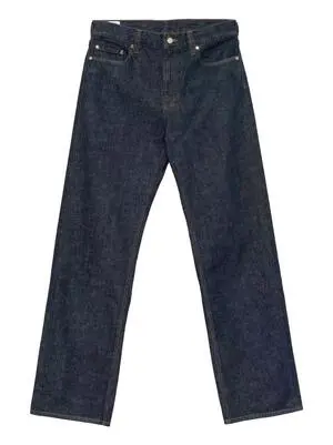 Casablanca Embroidered Logo Jeans - Blue