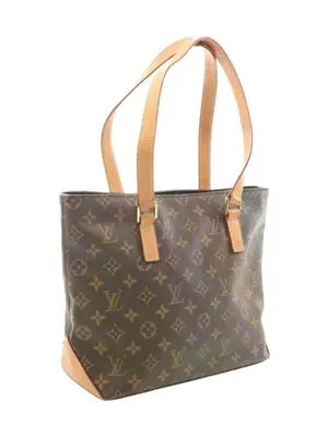 LOUIS VUITTON Monogram Cabas Piano Tote Bag - Brown