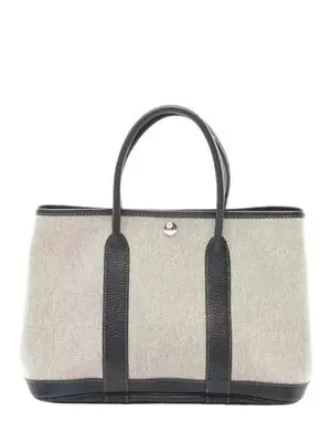Hermès Hermès 2006 Garden Party TPM Tote Bag Neutrals