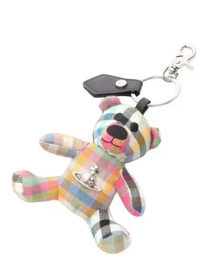 VIVIENNE WESTWOOD Teddy Bear Bag Charm - Neutrals