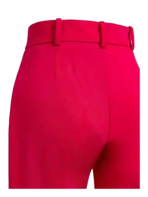 Pinko Pressed-crease Split-hem Trousers - Pink