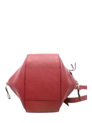 Loewe Small Hammock Two-way Handbag - Red