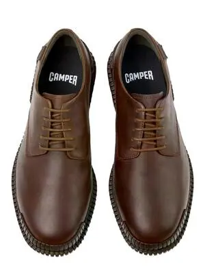 Camper Pix Lace-up Shoes - Brown