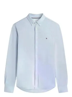 Tommy Hilfiger Button-down Long-sleeve Shirt - Blue