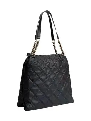 Tommy Hilfiger Quilted Tote Bag - Black