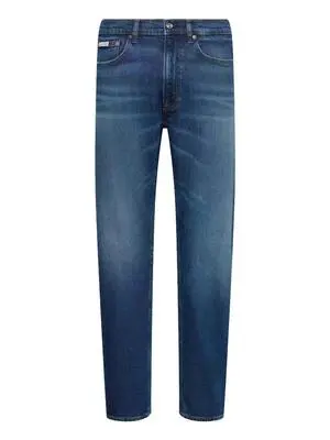 Calvin Klein Faded Effect Jeans - Blue