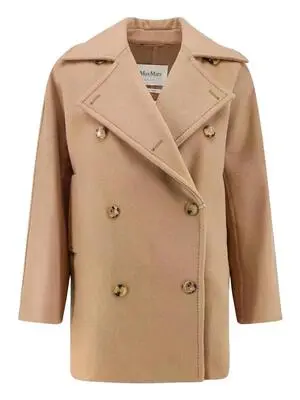 Max Mara Double-breasted Coat - Neutrals