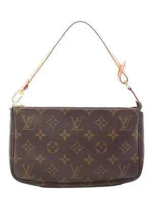 LOUIS VUITTON Monogram Pochette Accessoires Tote Bag - Brown