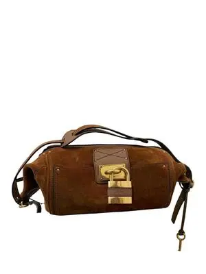 Chloé Paddington Leather Shoulder Bag - Brown