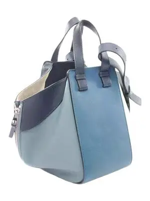 Loewe Small Hammock Tote Bag - Blue