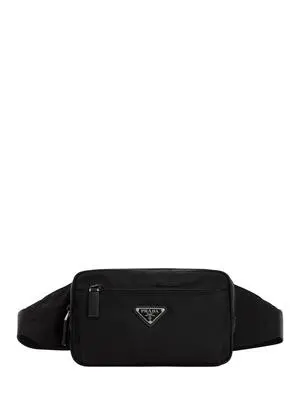 Prada Re-nylon And Saffiano Belt Bag - Black